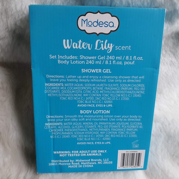 Modesa | Bath & Body | Nip Modesa 3 Piece Full Size Bath Set | Poshmark